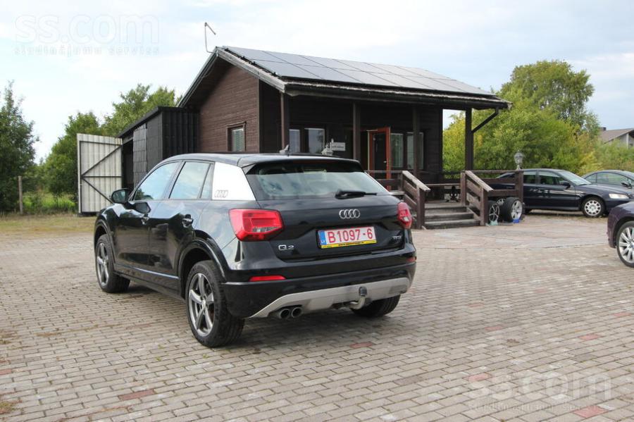 Melns Audi Q2 2016 Liepāja, ar dzinēja tilpumu 1.40 L un nobraukumu 194 tūkst. km par 14700 €, foto 4 vietnē AUTOMOTO.COM.LV