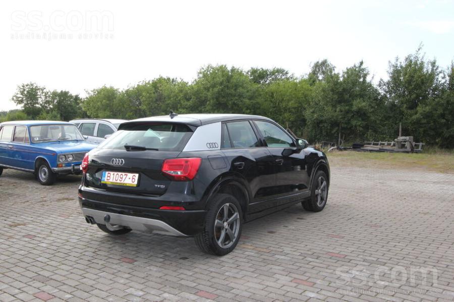 Melns Audi Q2 2016 Liepāja, ar dzinēja tilpumu 1.40 L un nobraukumu 194 tūkst. km par 14700 €, foto 5 vietnē AUTOMOTO.COM.LV
