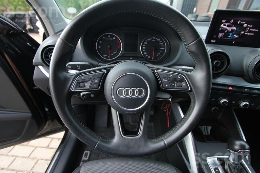 Melns Audi Q2 2016 Liepāja, ar dzinēja tilpumu 1.40 L un nobraukumu 194 tūkst. km par 14700 €, foto 9 vietnē AUTOMOTO.COM.LV