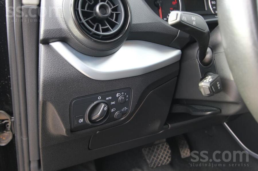 Melns Audi Q2 2016 Liepāja, ar dzinēja tilpumu 1.40 L un nobraukumu 194 tūkst. km par 14700 €, foto 13 vietnē AUTOMOTO.COM.LV