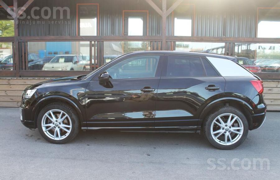 Black Audi Q2 2018 in Riga, with an engine capacity of 1.60 L and mileage of 0 thousand km for 13650 €, photo 4 on AUTOMOTO.COM.LV