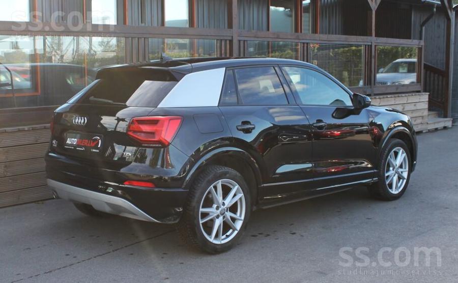 Black Audi Q2 2018 in Riga, with an engine capacity of 1.60 L and mileage of 0 thousand km for 13650 €, photo 7 on AUTOMOTO.COM.LV