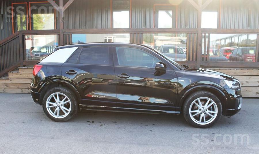 Black Audi Q2 2018 in Riga, with an engine capacity of 1.60 L and mileage of 0 thousand km for 13650 €, photo 8 on AUTOMOTO.COM.LV
