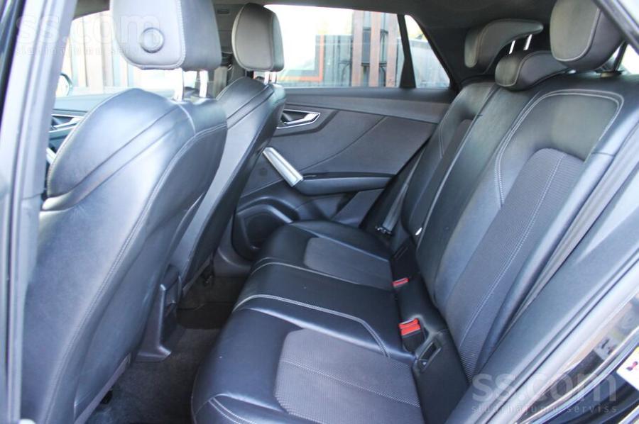 Black Audi Q2 2018 in Riga, with an engine capacity of 1.60 L and mileage of 0 thousand km for 13650 €, photo 12 on AUTOMOTO.COM.LV