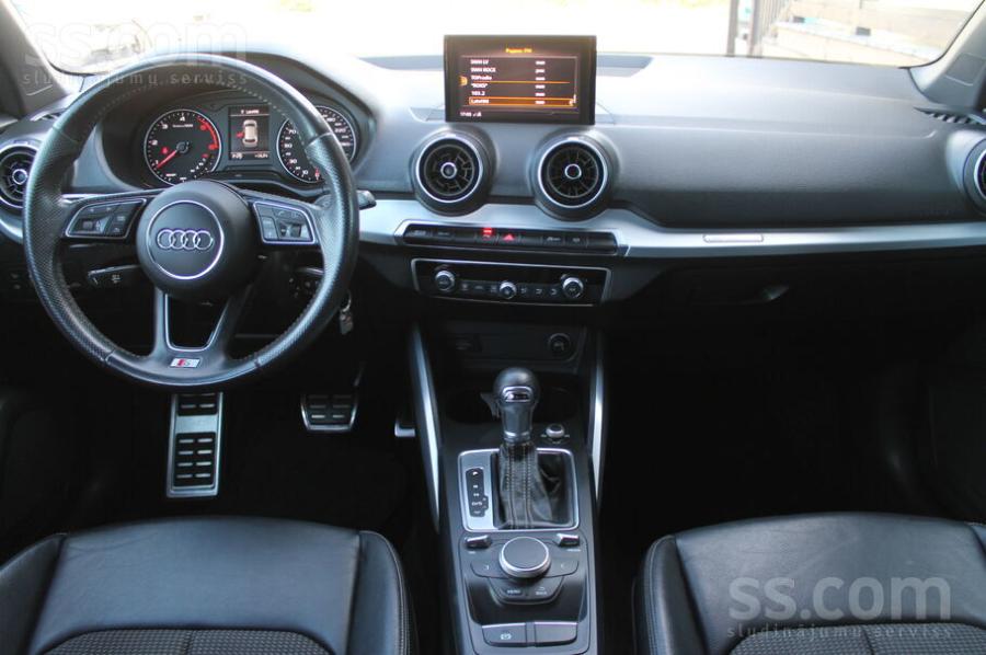 Black Audi Q2 2018 in Riga, with an engine capacity of 1.60 L and mileage of 0 thousand km for 13650 €, photo 13 on AUTOMOTO.COM.LV
