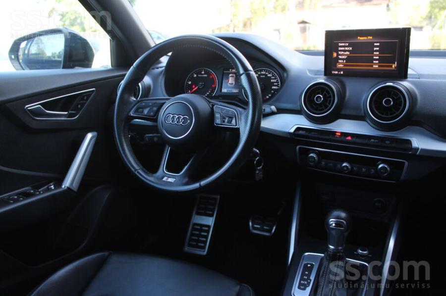 Black Audi Q2 2018 in Riga, with an engine capacity of 1.60 L and mileage of 0 thousand km for 13650 €, photo 15 on AUTOMOTO.COM.LV