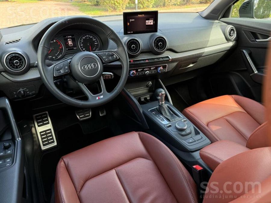 Melns Audi Q2 2019 Rīga, ar dzinēja tilpumu 1.50 L un nobraukumu 201 tūkst. km par 16600 €, foto 7 vietnē AUTOMOTO.COM.LV