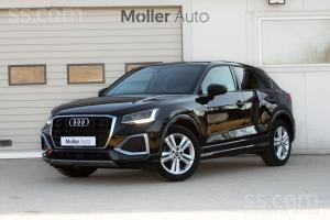 Black Audi Q2 2022 in Jelgava, with an engine capacity of 1.50 L and mileage of 56 thousand km for 20900 €, photo 3 on AUTOMOTO.COM.LV