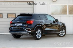 Black Audi Q2 2022 in Jelgava, with an engine capacity of 1.50 L and mileage of 56 thousand km for 20900 €, photo 7 on AUTOMOTO.COM.LV