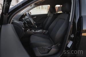 Black Audi Q2 2022 in Jelgava, with an engine capacity of 1.50 L and mileage of 56 thousand km for 20900 €, photo 8 on AUTOMOTO.COM.LV