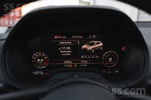 Black Audi Q2 2022 in Jelgava, with an engine capacity of 1.50 L and mileage of 56 thousand km for 20900 €, photo 18 on AUTOMOTO.COM.LV