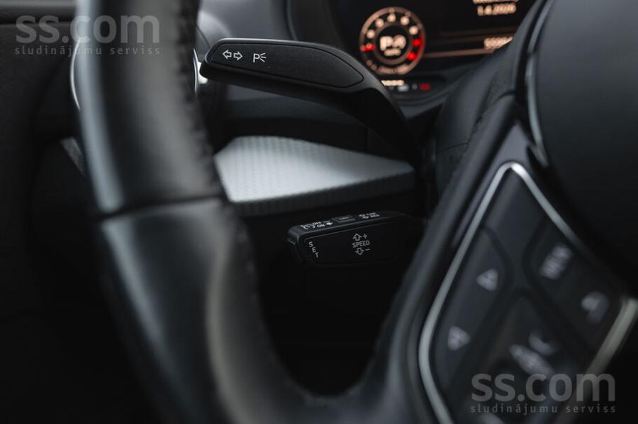 Black Audi Q2 2022 in Jelgava, with an engine capacity of 1.50 L and mileage of 56 thousand km for 20900 €, photo 19 on AUTOMOTO.COM.LV