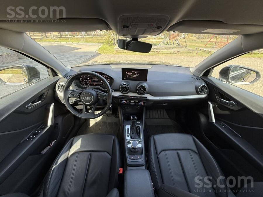 Melns Audi Q2 2024 Rīga, ar dzinēja tilpumu 1.50 L un nobraukumu 76 tūkst. km par 22300 €, foto 10 vietnē AUTOMOTO.COM.LV