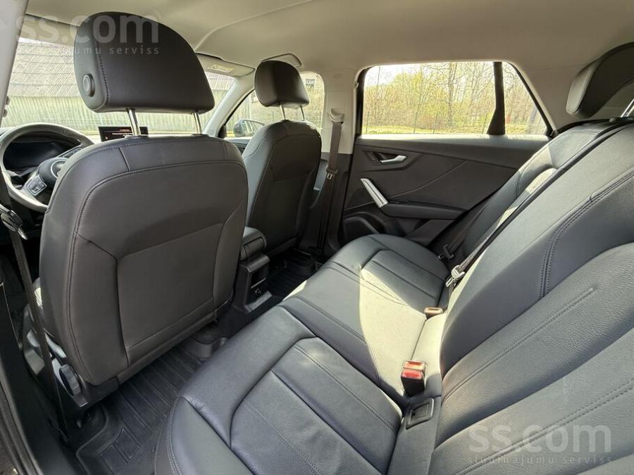 Melns Audi Q2 2024 Rīga, ar dzinēja tilpumu 1.50 L un nobraukumu 76 tūkst. km par 22300 €, foto 11 vietnē AUTOMOTO.COM.LV