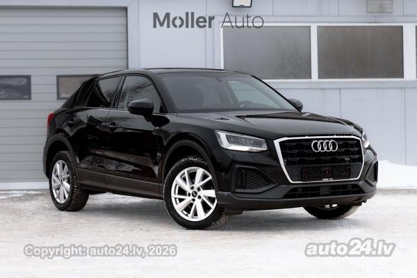 Black Audi Q2 2022 in Jelgava, with an engine capacity of 1.50 L and mileage of 47 thousand km for 23468 €, photo 1 on AUTOMOTO.COM.LV