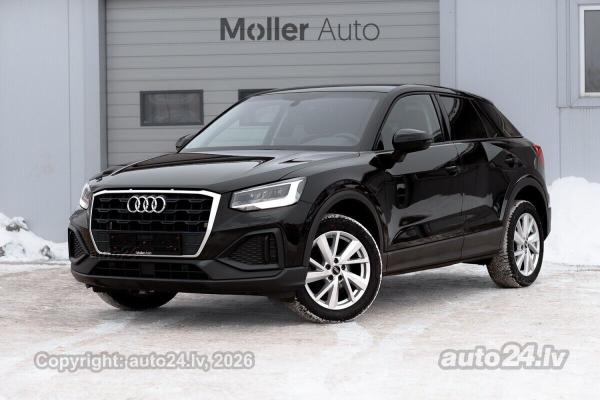 Black Audi Q2 2022 in Jelgava, with an engine capacity of 1.50 L and mileage of 47 thousand km for 23468 €, photo 2 on AUTOMOTO.COM.LV