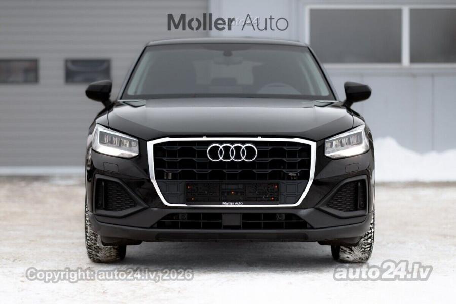 Black Audi Q2 2022 in Jelgava, with an engine capacity of 1.50 L and mileage of 47 thousand km for 23468 €, photo 3 on AUTOMOTO.COM.LV