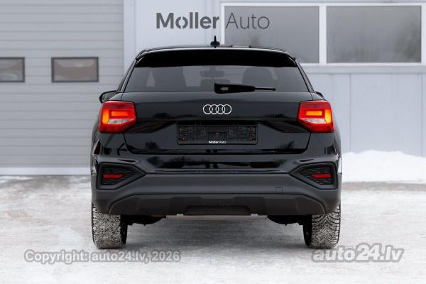 Black Audi Q2 2022 in Jelgava, with an engine capacity of 1.50 L and mileage of 47 thousand km for 23468 €, photo 4 on AUTOMOTO.COM.LV