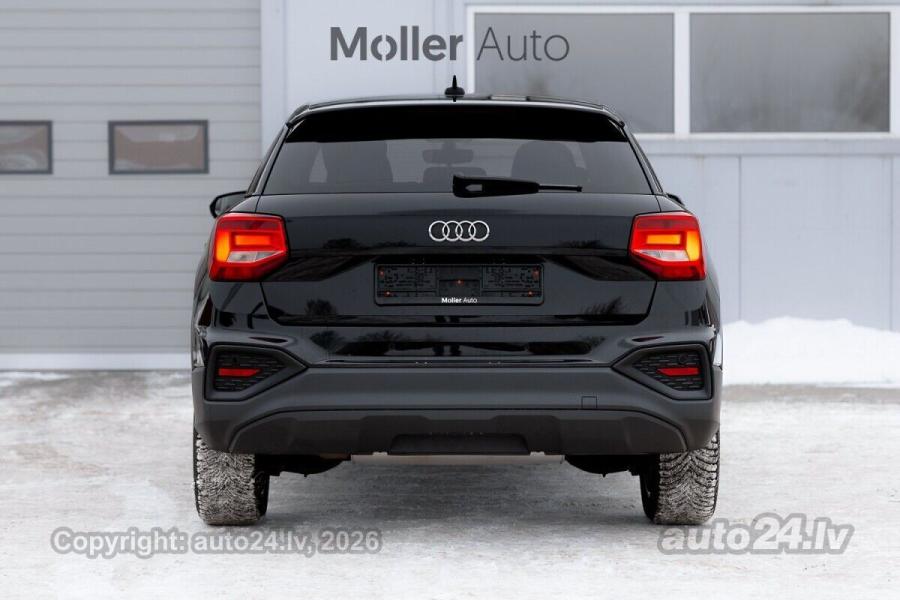 Black Audi Q2 2022 in Jelgava, with an engine capacity of 1.50 L and mileage of 47 thousand km for 23468 €, photo 4 on AUTOMOTO.COM.LV