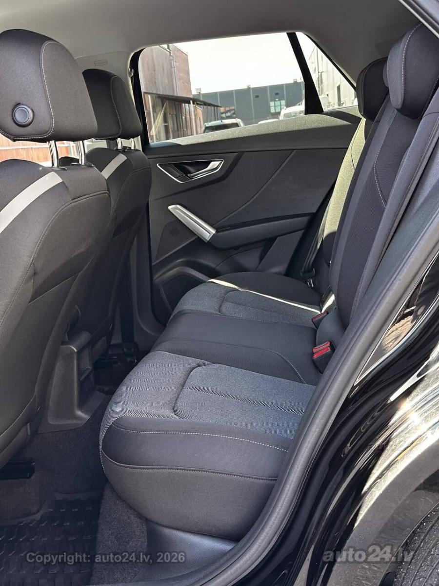 Black Audi Q2 2019 in Tallinn, with an engine capacity of 1.50 L and mileage of 122 thousand km for 17999 €, photo 18 on AUTOMOTO.COM.LV