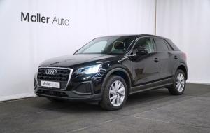 Melns Audi Q2 2022 Tallina, ar dzinēja tilpumu 1.50 L un nobraukumu 47 tūkst. km par 23900 €, foto  vietnē AUTOMOTO.COM.LV