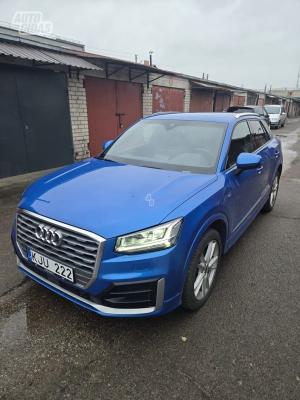 Blue Audi Q2 2016 in Kaunas, with an engine capacity of 1.40 L and mileage of 69 thousand km for 19900 €, photo  on AUTOMOTO.COM.LV