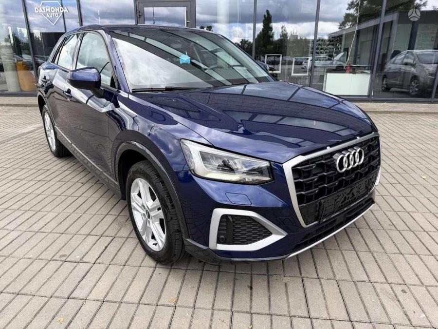 Blue Audi Q2 2021 in Kaunas, with an engine capacity of 1.50 L and mileage of 182 thousand km for 16900 €, photo 3 on AUTOMOTO.COM.LV