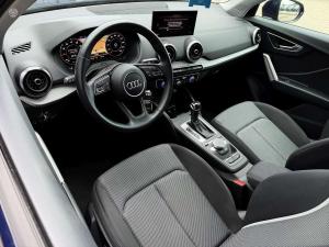 Blue Audi Q2 2021 in Kaunas, with an engine capacity of 1.50 L and mileage of 182 thousand km for 16900 €, photo 6 on AUTOMOTO.COM.LV