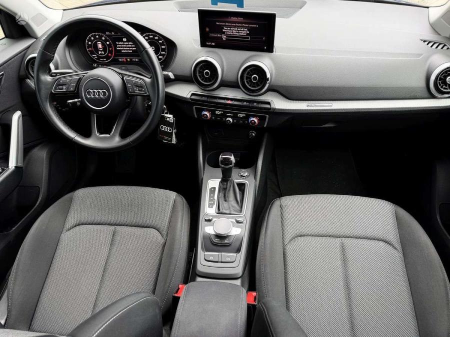 Blue Audi Q2 2021 in Kaunas, with an engine capacity of 1.50 L and mileage of 182 thousand km for 16900 €, photo 8 on AUTOMOTO.COM.LV