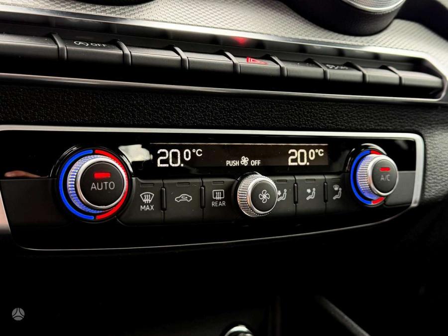 Blue Audi Q2 2021 in Kaunas, with an engine capacity of 1.50 L and mileage of 182 thousand km for 16900 €, photo 10 on AUTOMOTO.COM.LV
