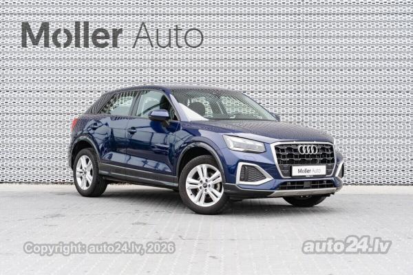 Zils Audi Q2 2023 Rīga, ar dzinēja tilpumu 1.50 L un nobraukumu 35 tūkst. km par 26901 €, foto 2 vietnē AUTOMOTO.COM.LV