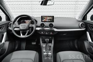 Blue Audi Q2 2023 in Riga, with an engine capacity of 1.50 L and mileage of 35 thousand km for 23490 €, photo 7 on AUTOMOTO.COM.LV