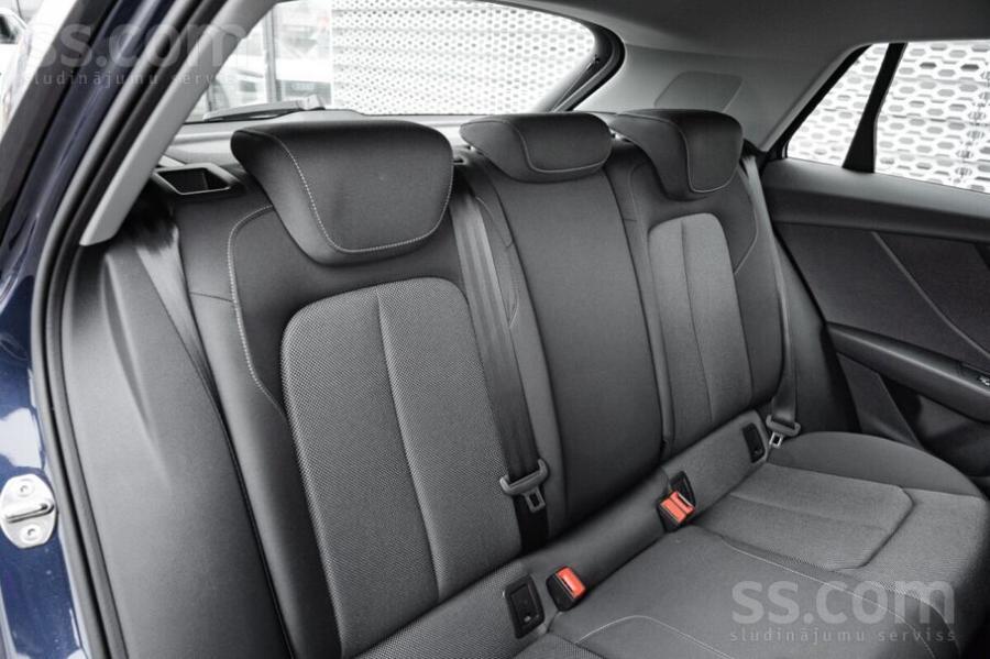 Blue Audi Q2 2023 in Riga, with an engine capacity of 1.50 L and mileage of 35 thousand km for 23490 €, photo 24 on AUTOMOTO.COM.LV