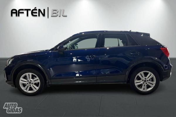 Blue Audi Q2 2024 in Kaunas, with an engine capacity of 0.00 L and mileage of 22 thousand km for 28650 €, photo 1 on AUTOMOTO.COM.LV