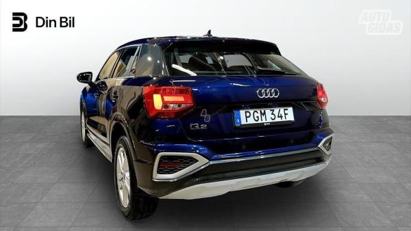 Blue Audi Q2 2024 in Kaunas, with an engine capacity of 0.00 L and mileage of 23 thousand km for 29218 €, photo 3 on AUTOMOTO.COM.LV