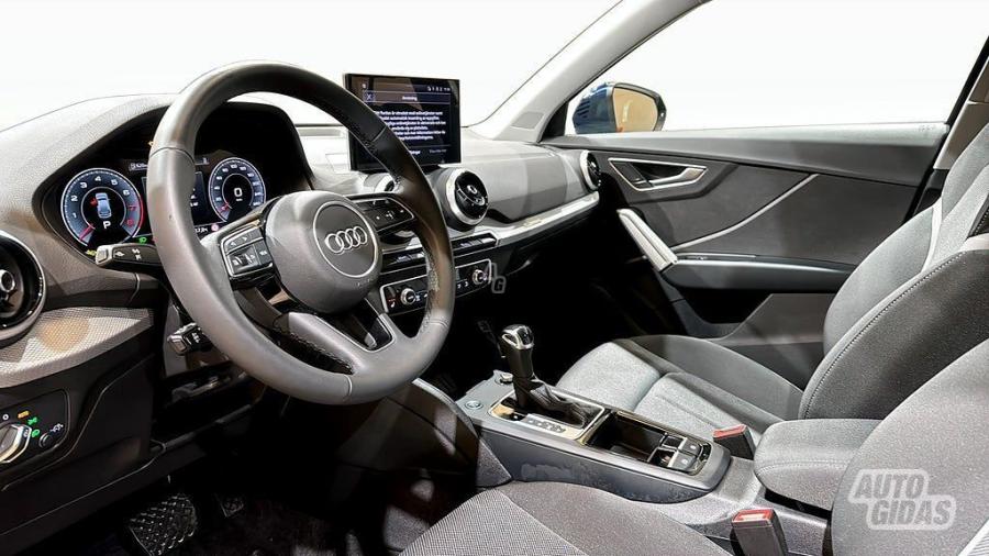 Zils Audi Q2 2024 Kauņa, ar dzinēja tilpumu 0.00 L un nobraukumu 23 tūkst. km par 29218 €, foto 7 vietnē AUTOMOTO.COM.LV