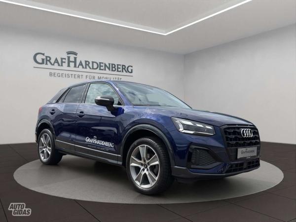 Blue Audi Q2 2024 in Kaunas, with an engine capacity of 1.50 L and mileage of 17 thousand km for 32587 €, photo 8 on AUTOMOTO.COM.LV