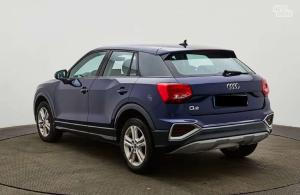 Blue Audi Q2 2024 in Kaunas, with an engine capacity of 1.50 L and mileage of 59 thousand km for 28925 €, photo 10 on AUTOMOTO.COM.LV