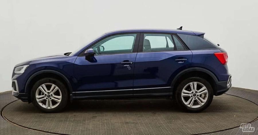 Blue Audi Q2 2024 in Kaunas, with an engine capacity of 1.50 L and mileage of 59 thousand km for 28925 €, photo 12 on AUTOMOTO.COM.LV
