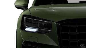 Green Audi Q2 2023 in Kaunas, with an engine capacity of 1.50 L and mileage of 79 thousand km for 29033 €, photo 3 on AUTOMOTO.COM.LV