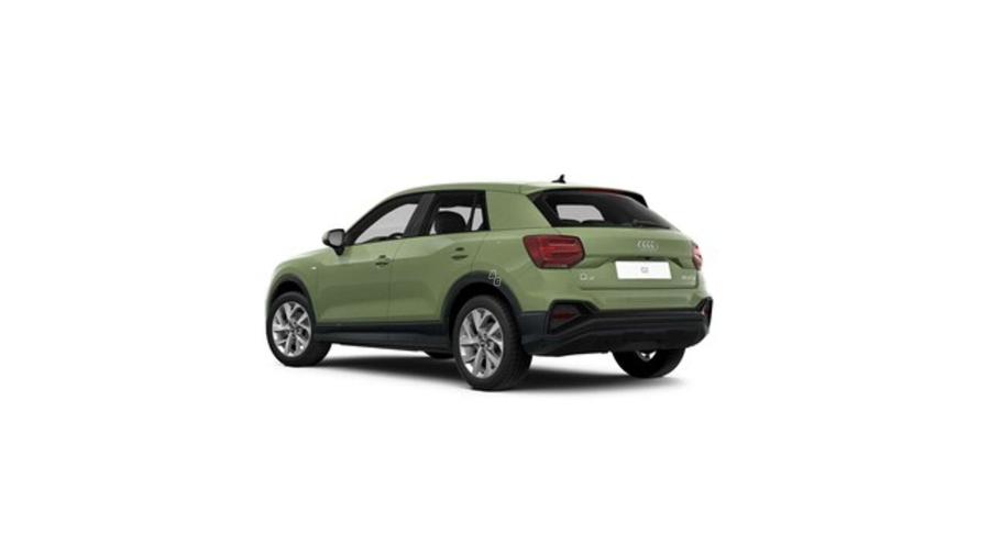 Green Audi Q2 2023 in Kaunas, with an engine capacity of 1.50 L and mileage of 79 thousand km for 29033 €, photo 8 on AUTOMOTO.COM.LV