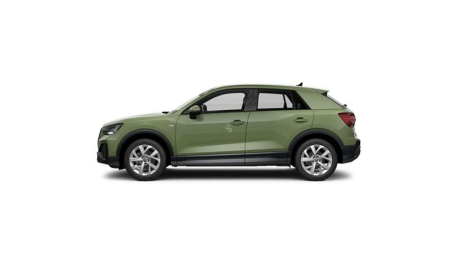 Green Audi Q2 2023 in Kaunas, with an engine capacity of 1.50 L and mileage of 79 thousand km for 29033 €, photo 9 on AUTOMOTO.COM.LV