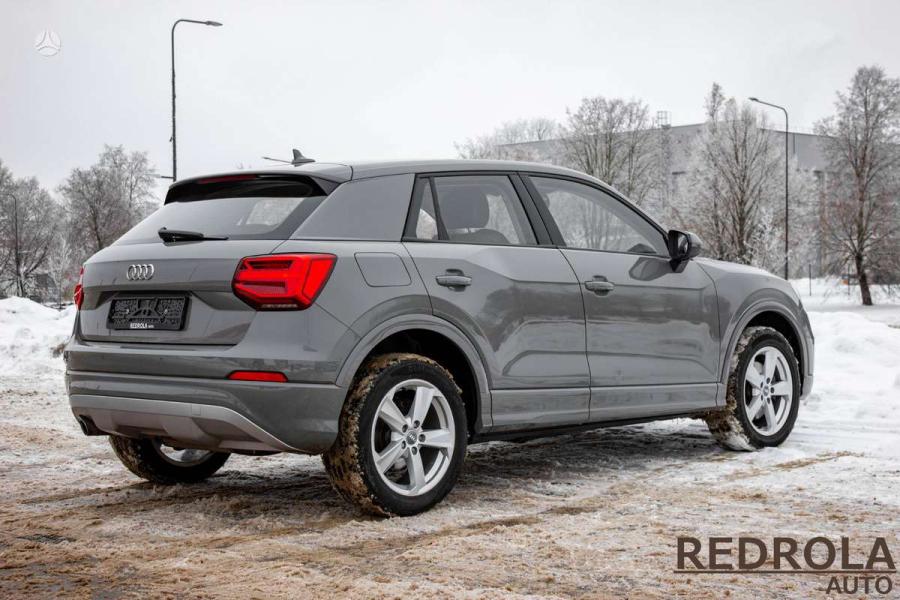 Pelēks Audi Q2 2017 Kauņa, ar dzinēja tilpumu 1.60 L un nobraukumu 252 tūkst. km par 13200 €, foto 4 vietnē AUTOMOTO.COM.LV