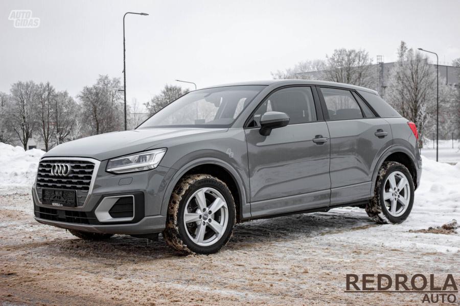 Pelēks Audi Q2 2017 Kauņa, ar dzinēja tilpumu 1.60 L un nobraukumu 252 tūkst. km par 13200 €, foto 1 vietnē AUTOMOTO.COM.LV