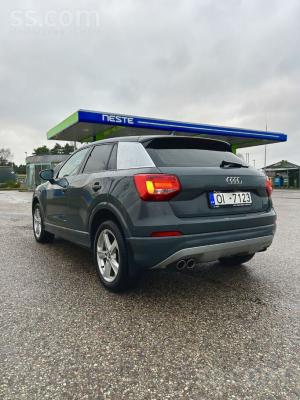 Grey Audi Q2 2017 in Cesis, with an engine capacity of 2.00 L and mileage of 241 thousand km for 15500 €, photo  on AUTOMOTO.COM.LV