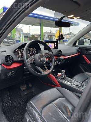 Grey Audi Q2 2017 in Cesis, with an engine capacity of 2.00 L and mileage of 241 thousand km for 15500 €, photo 6 on AUTOMOTO.COM.LV