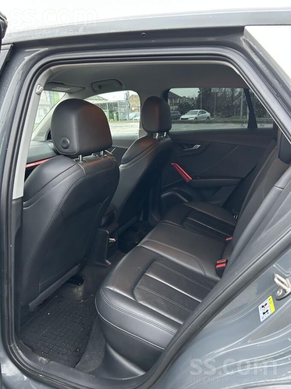 Pelēks Audi Q2 2017 Cēsis, ar dzinēja tilpumu 2.00 L un nobraukumu 241 tūkst. km par 15500 €, foto 6 vietnē AUTOMOTO.COM.LV