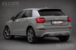 Grey Audi Q2 2017 in Tukums, with an engine capacity of 2.00 L and mileage of 229 thousand km for 15900 €, photo 4 on AUTOMOTO.COM.LV