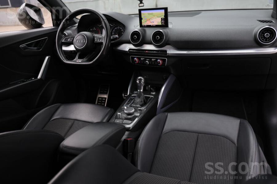Grey Audi Q2 2017 in Tukums, with an engine capacity of 2.00 L and mileage of 229 thousand km for 15900 €, photo 6 on AUTOMOTO.COM.LV