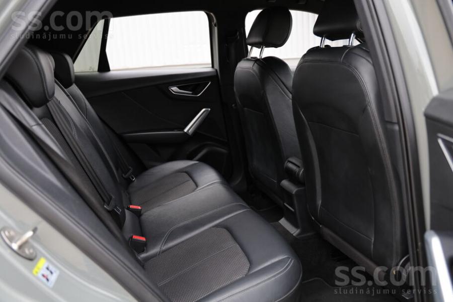 Grey Audi Q2 2017 in Tukums, with an engine capacity of 2.00 L and mileage of 229 thousand km for 15900 €, photo 8 on AUTOMOTO.COM.LV